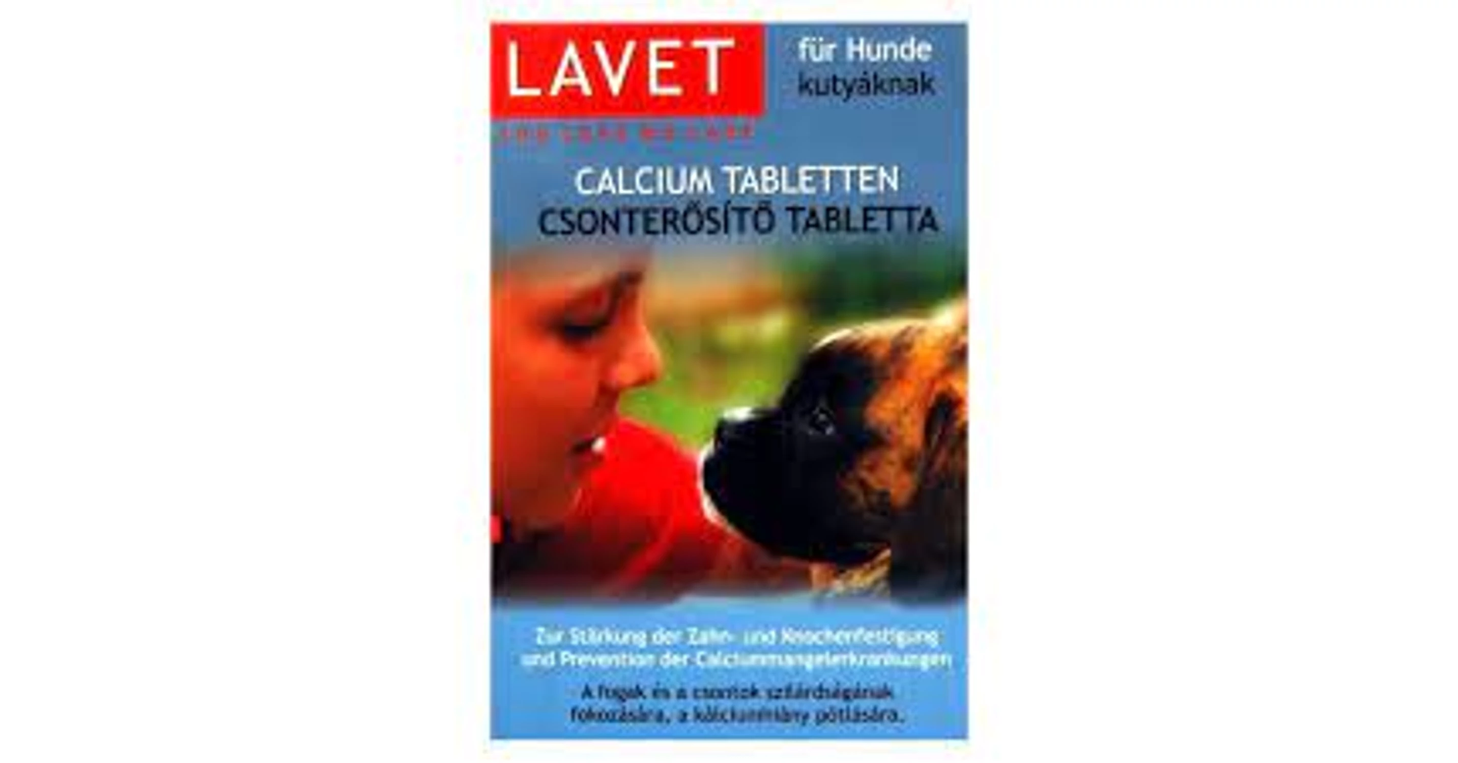 Lavet csonterősítő tabletta kutyáknak 50 db - Állatgyógyászati termékek ...